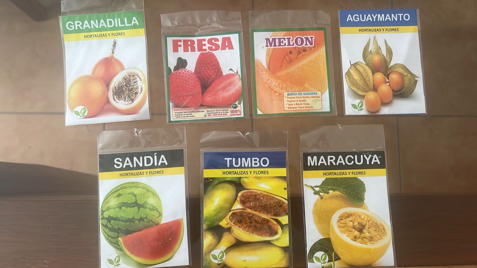 KIT SEMILLAS DE FRUTAS